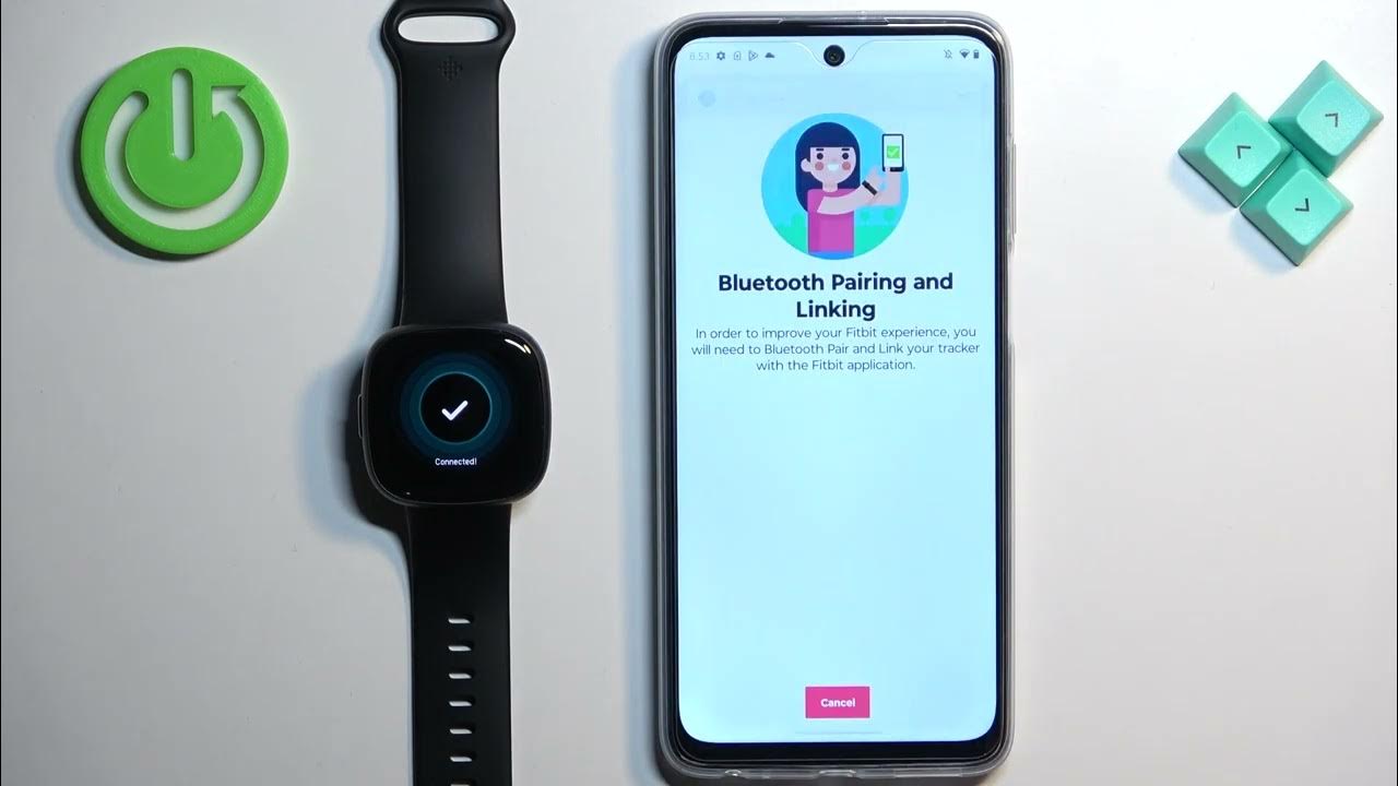 How to Pair FITBIT Versa 4 With Android Phone - YouTube