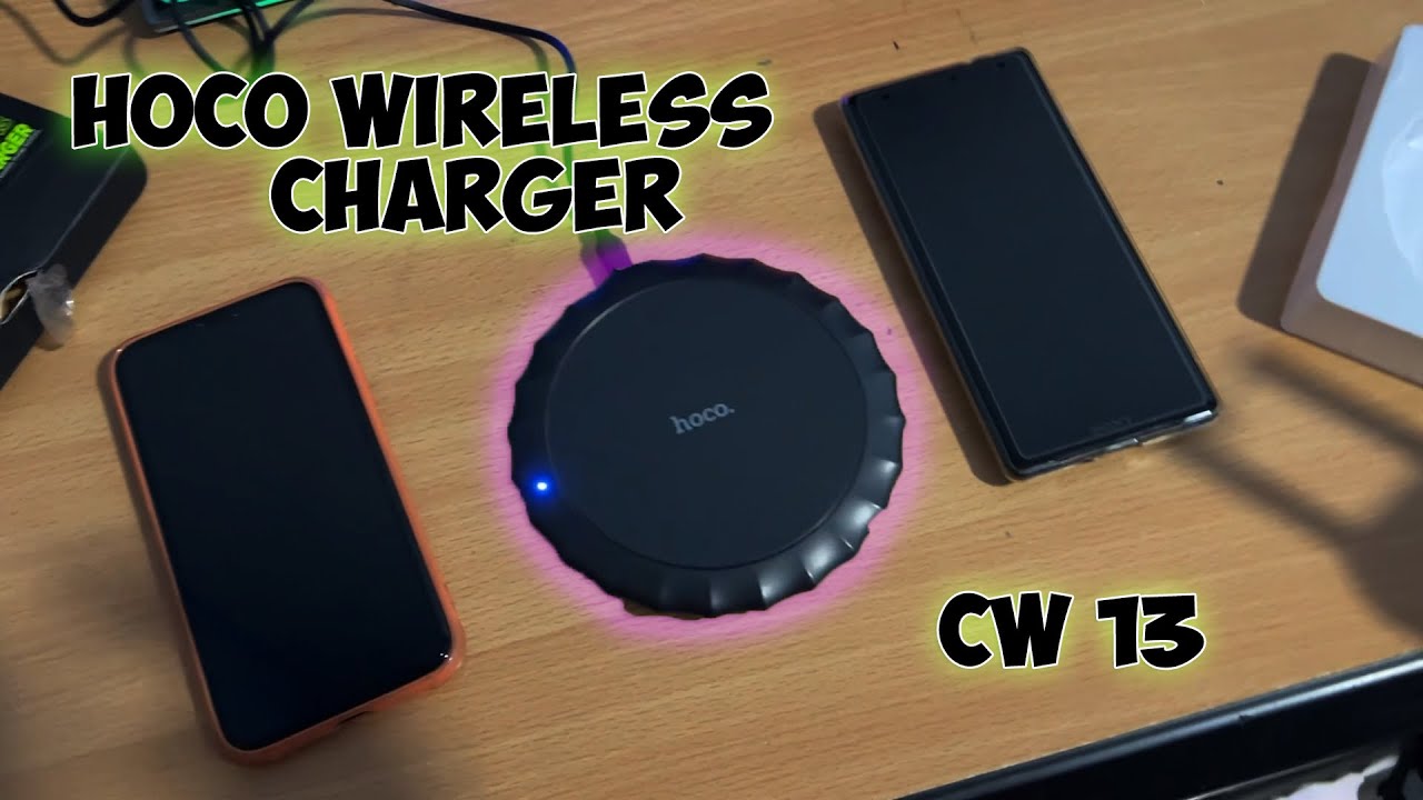 Hoco Wireless Charger CW-13 - YouTube