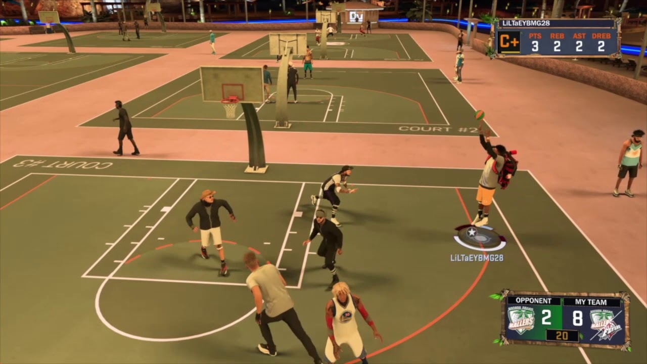 2 99 OVERALLS CARRY A TERRIBLE 2K PLAYER! SLASHER MISSING EVERY DUNK ...