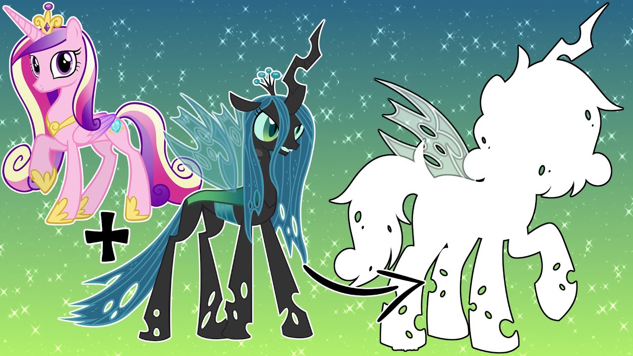 CADENCE + QUEEN CHRYSALIS / SPEEDPAINT [Theme: Tall Ponies Rise!] #9 ...