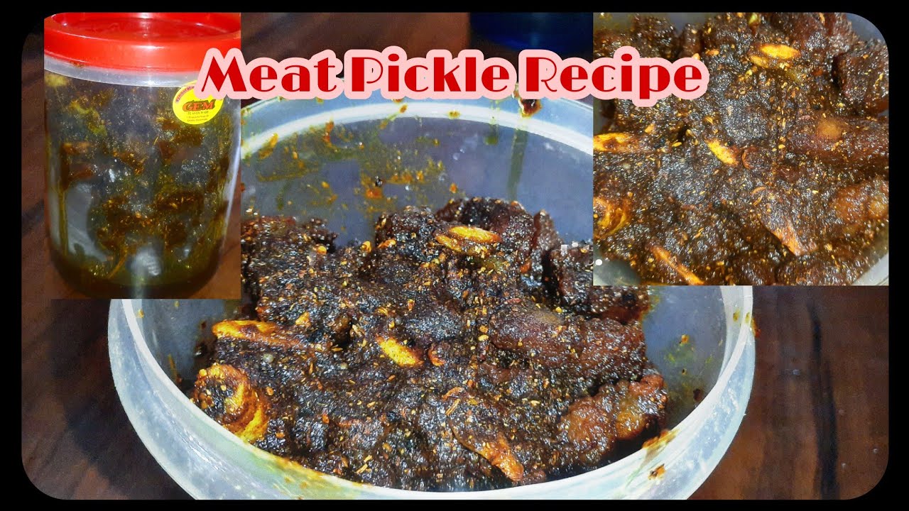 Masuko Achar Recipe/ Khasiko Masuko Achar/Meat Pickle Recipe /Nepali ...