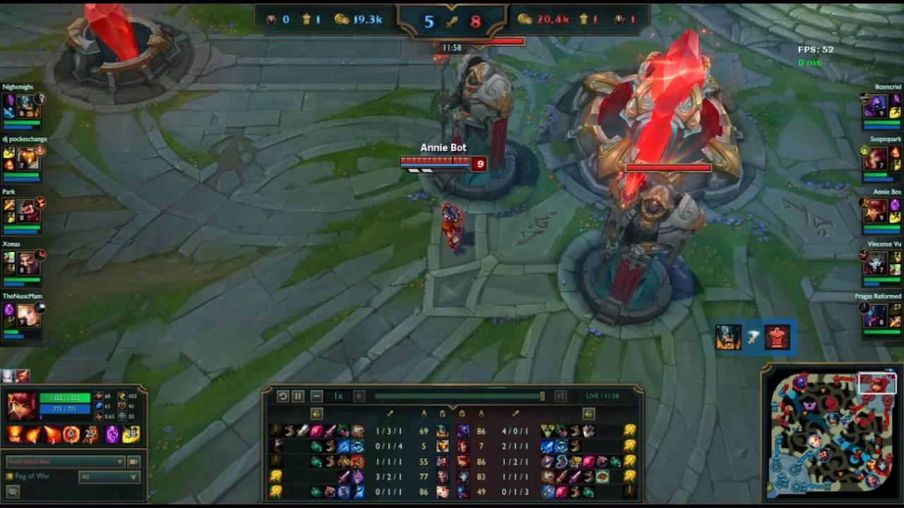 Annie Bot As Annie Vs Lux Mid Challenger Gameplay Full(Gone Sexual ...