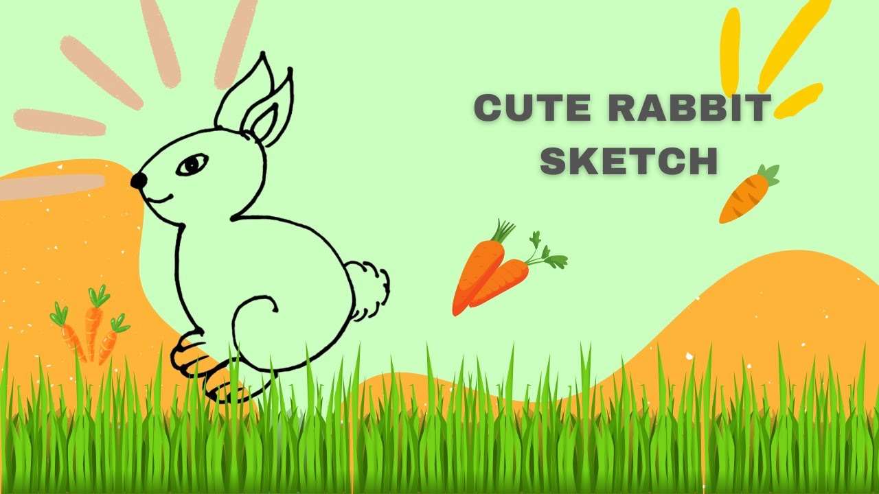 Learn how to draw RABBIT - YouTube