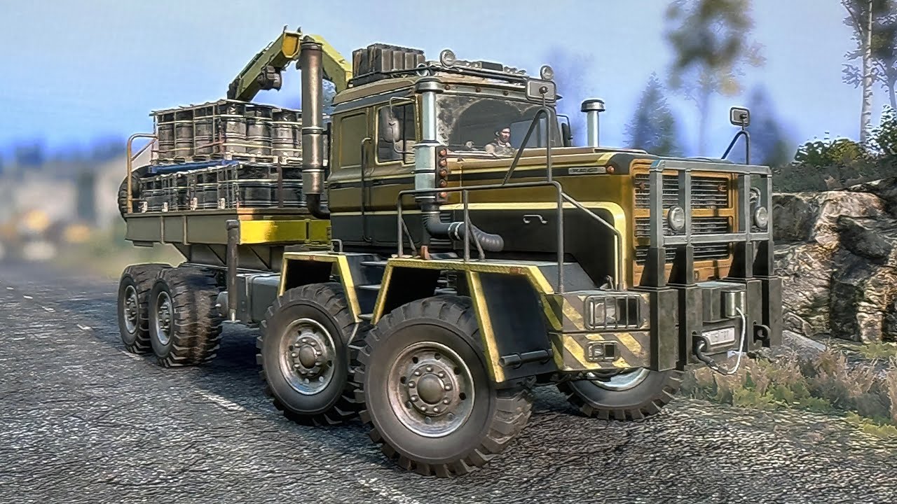 Snowrunner - Season 13 - Humanitarian Aid: Fuel - YouTube