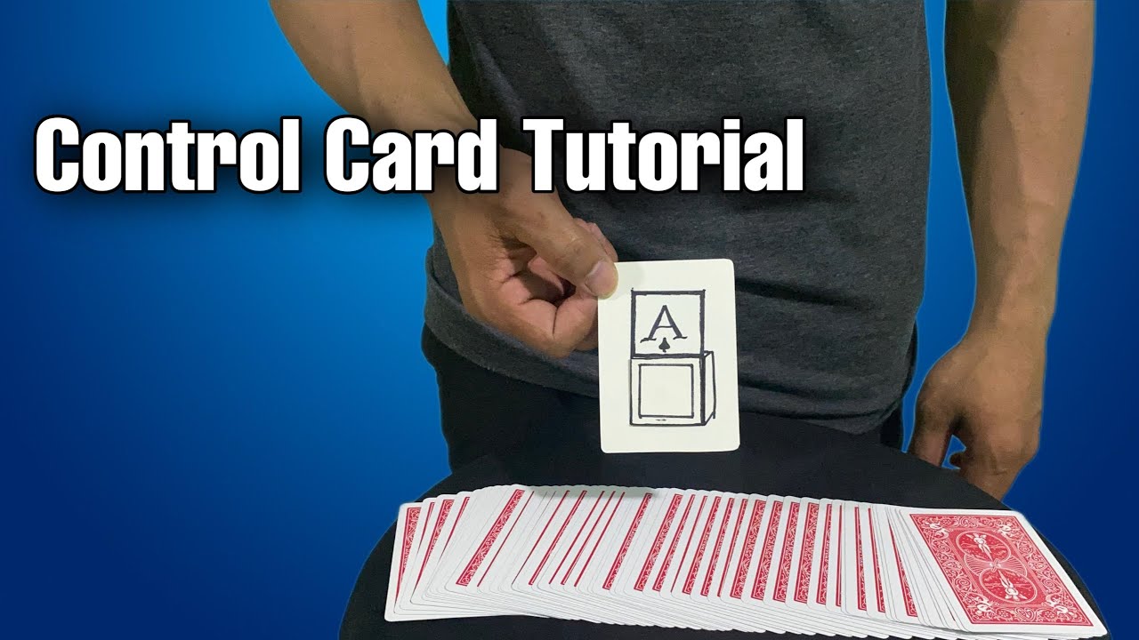 Control Card Magic Trick Tutorial - YouTube