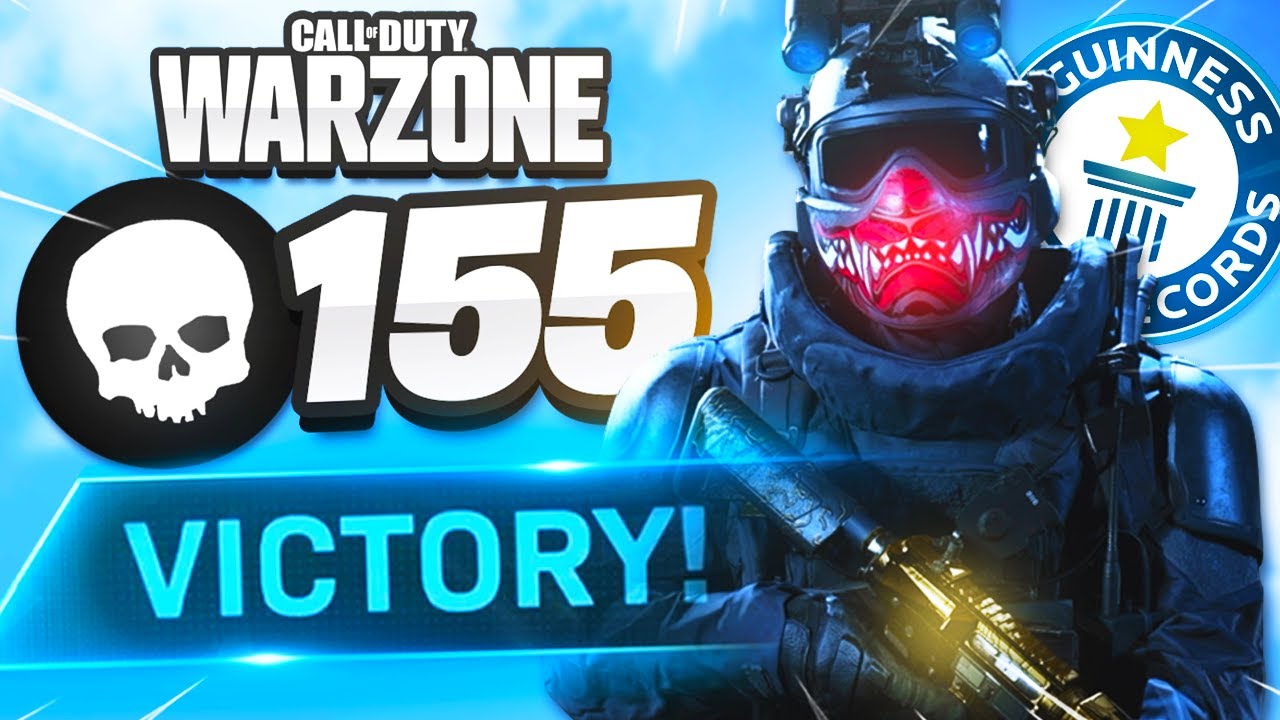 155 SQUAD KILL RECORD in WARZONE! *NEW* WORLD RECORD! (Call of Duty ...