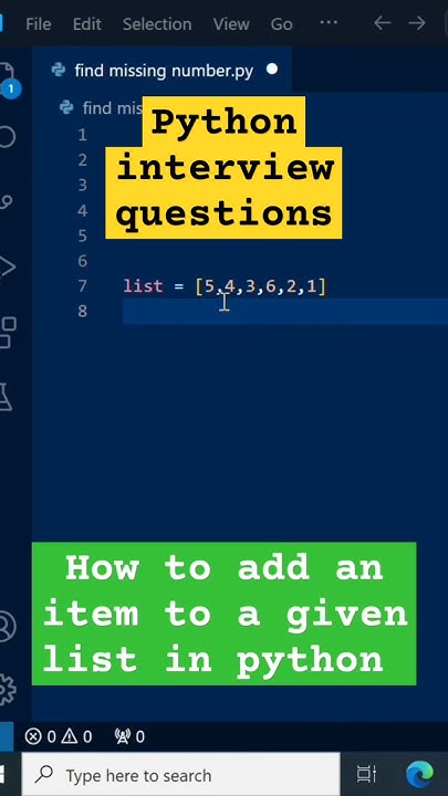 python interview questions and answers _ python interview _ python full course _ python # ...