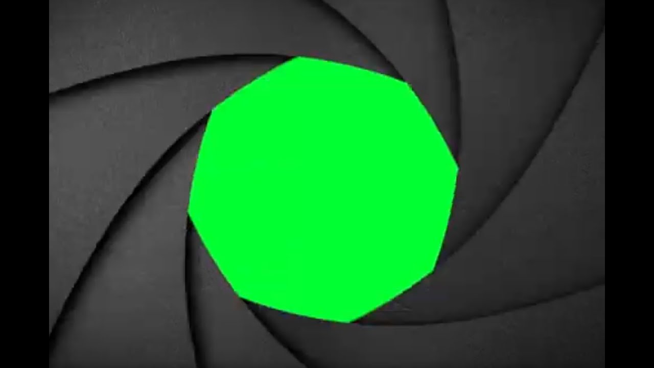 [4K] Camera Shutter and Overlay Green Screen - YouTube