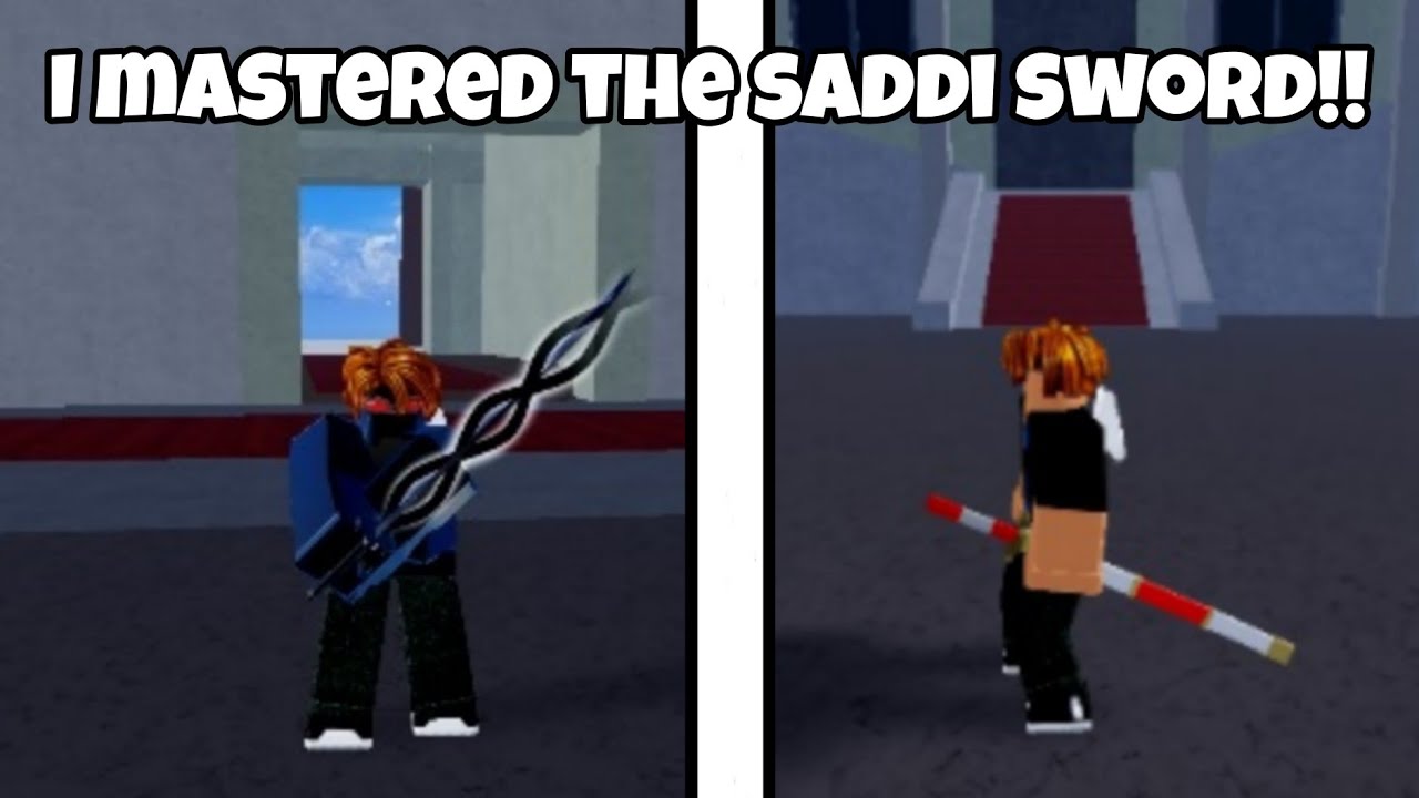 I Mastered The Legendary Saddi Sword (1 of 3 TTK Swords) - YouTube