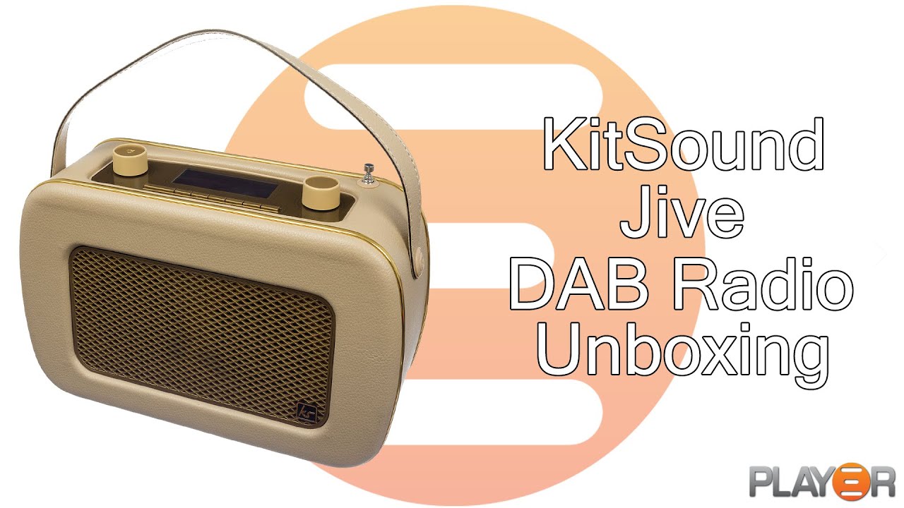 KitSound Jive Retro Portable DAB Radio Unboxing - YouTube