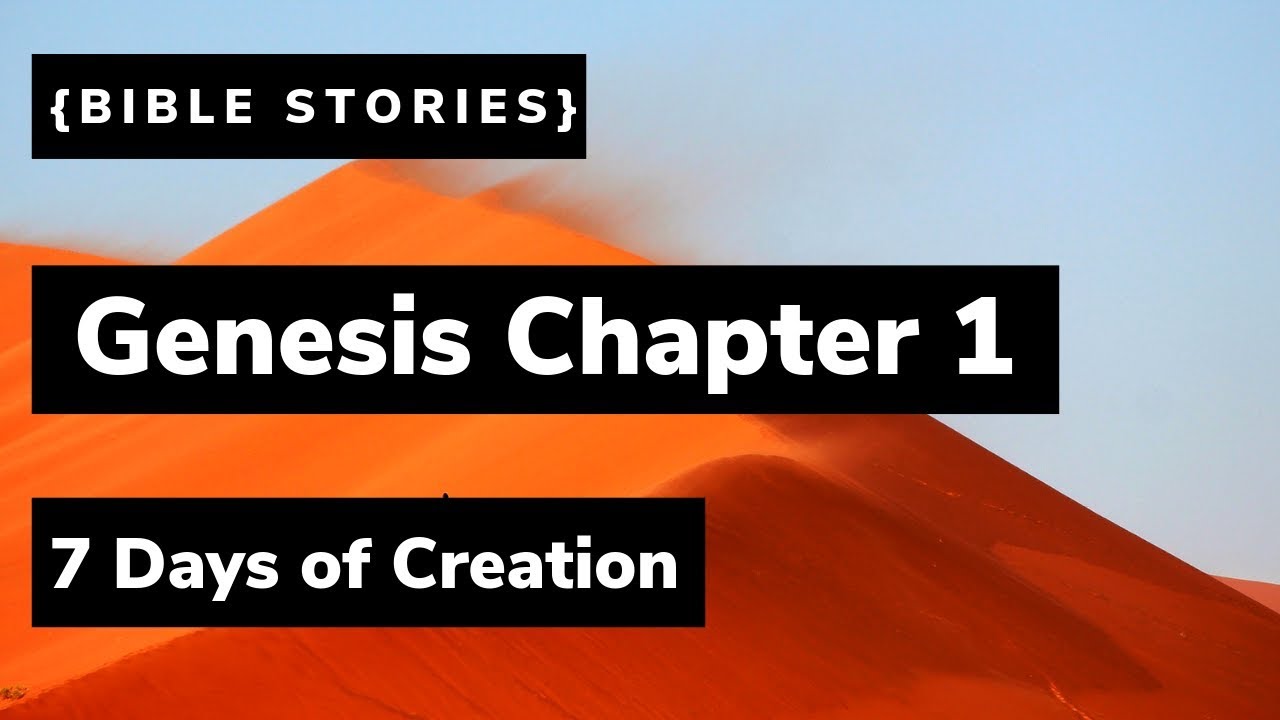{Bible Stories} Genesis Chapter 1: 7 Days of Creation Story - YouTube