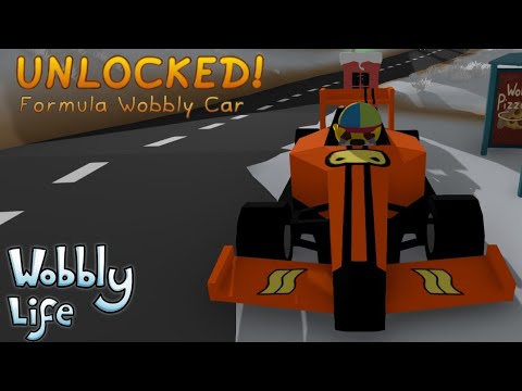 How to Find All 4 Parts of the Race Car in Wobbly Life! - YouTube