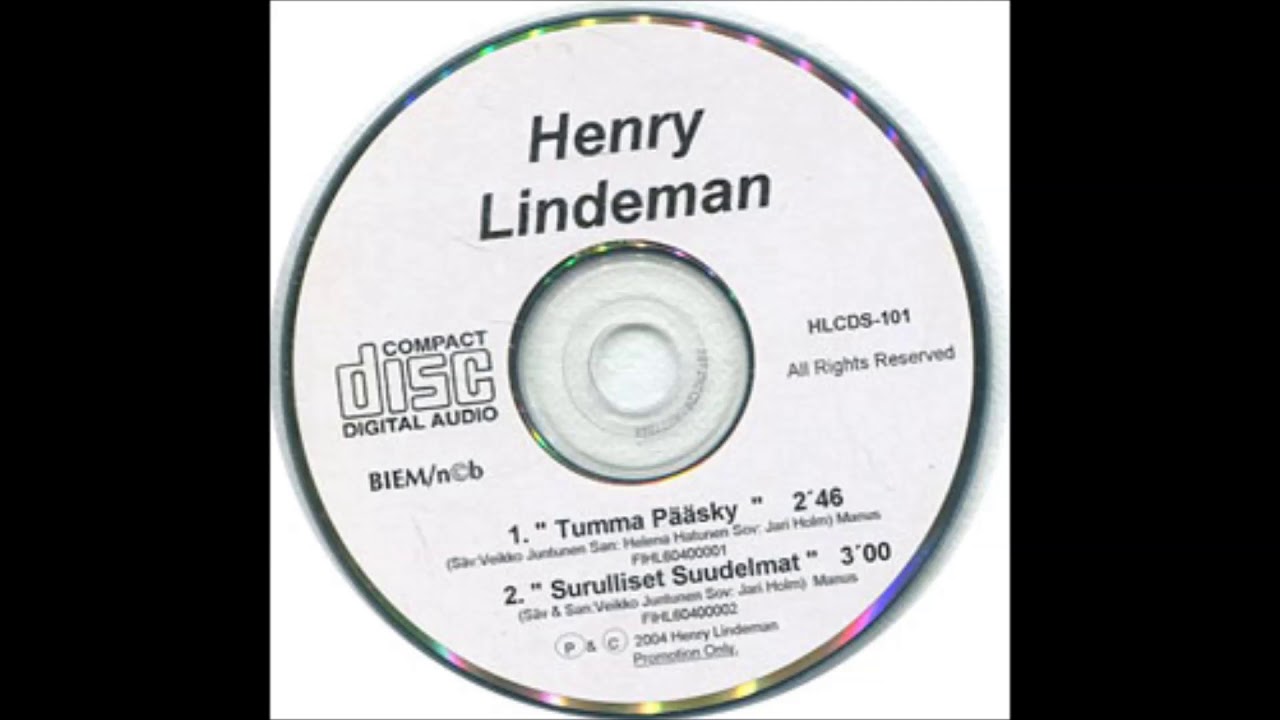 Henry Lindeman - Surulliset suudelmat - YouTube