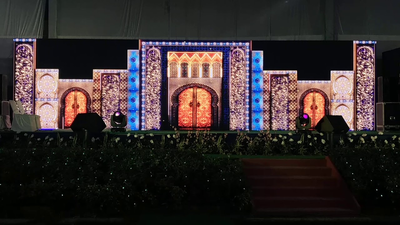 Stage led wall mapping #9935596532 - YouTube
