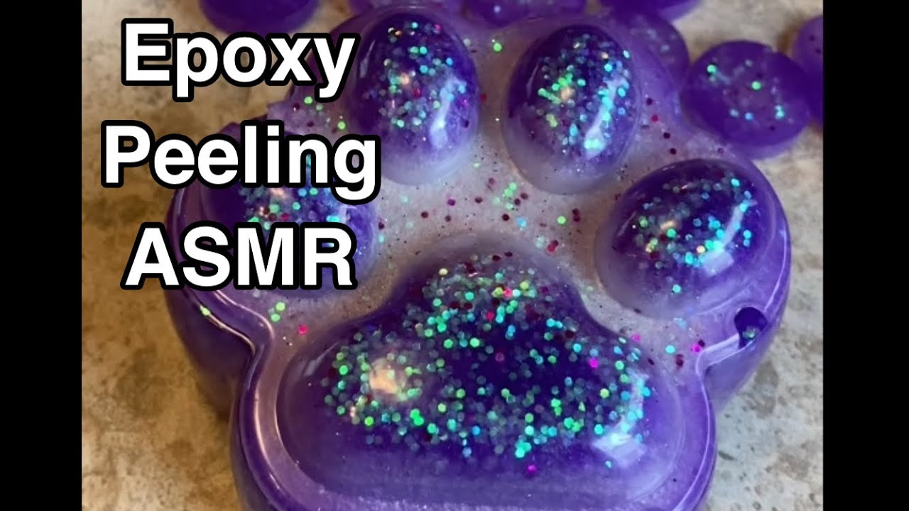 Epoxy Creations - Mold Peeling - ASMR - YouTube