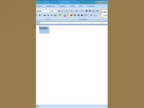 How to convert number into text in ms word. | Technical with Urvashi ...