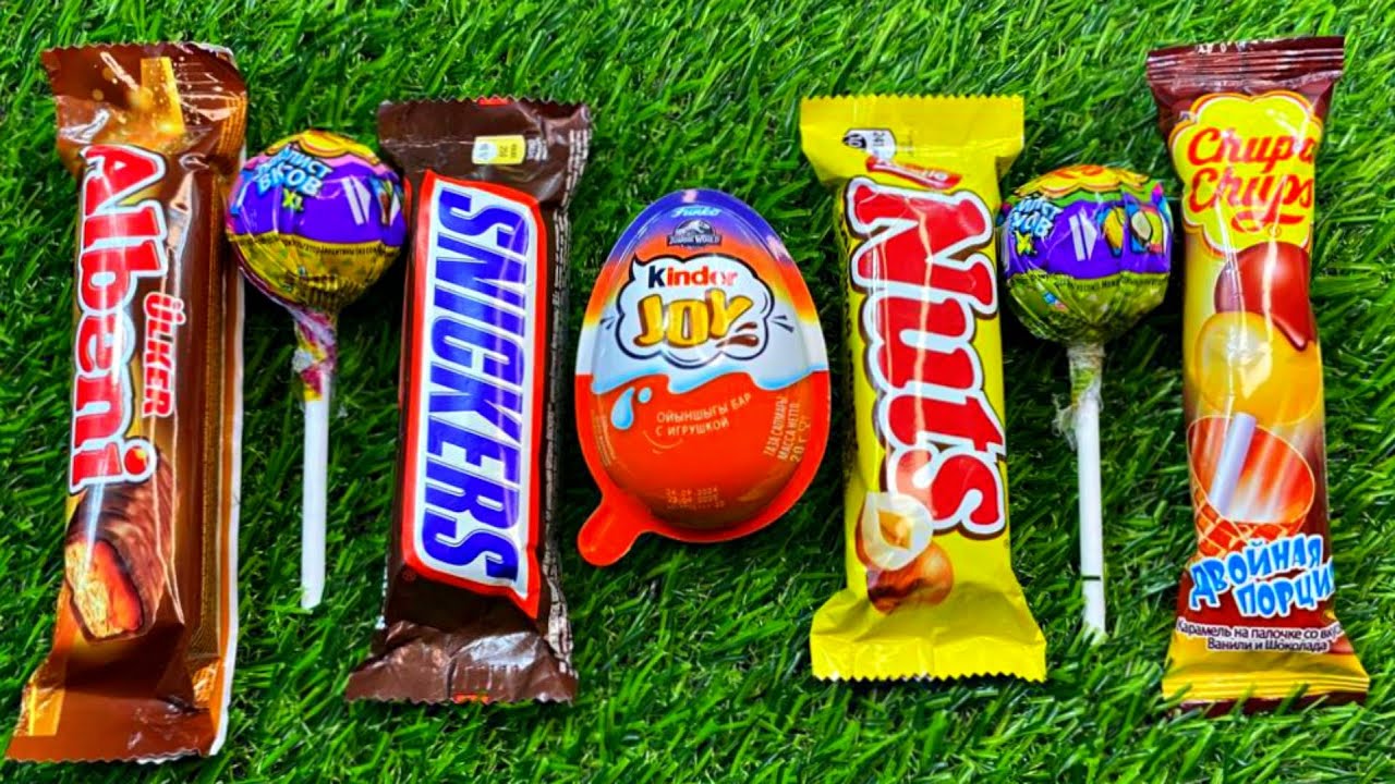 Satisfying Video Unboxing GIANT Rainbow Lollipop Candy with Yummy ...