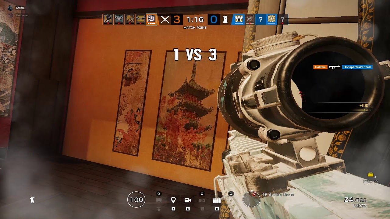 Tom Clancy's Rainbow Six Siege - L85A2 is too good! - YouTube