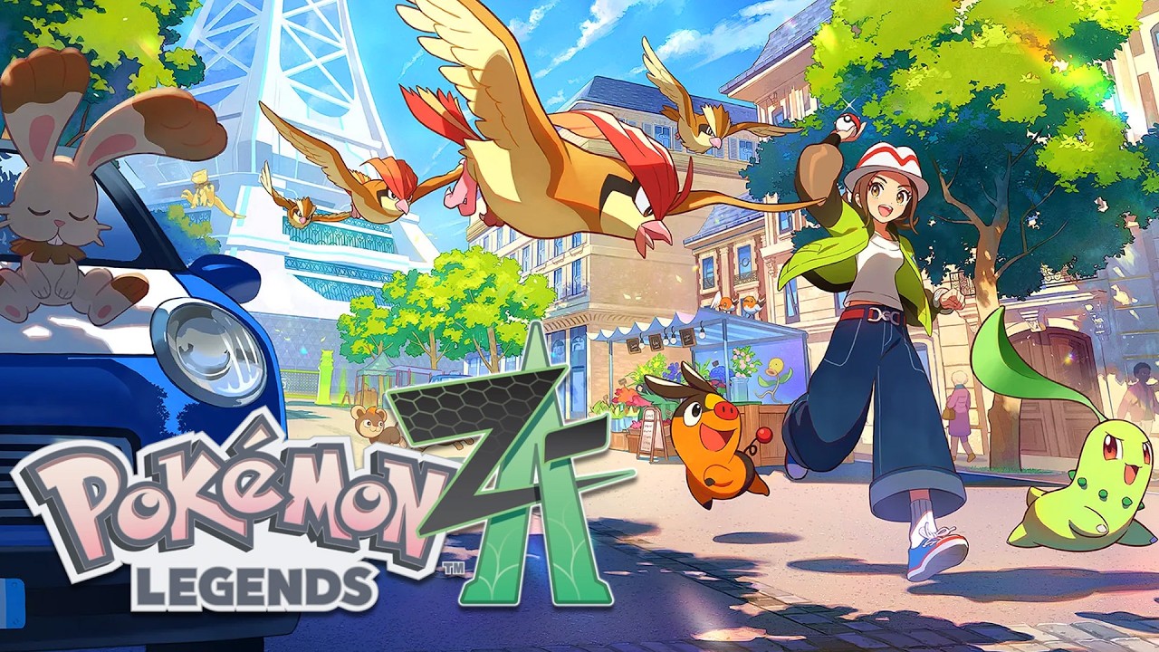 Lumiose City (Ambient Daytime) - Pokémon Legends: Z-A [OST] - YouTube