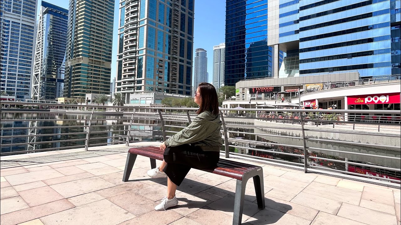 Palm jumeriah Going to JLT cluster f Dubai - YouTube