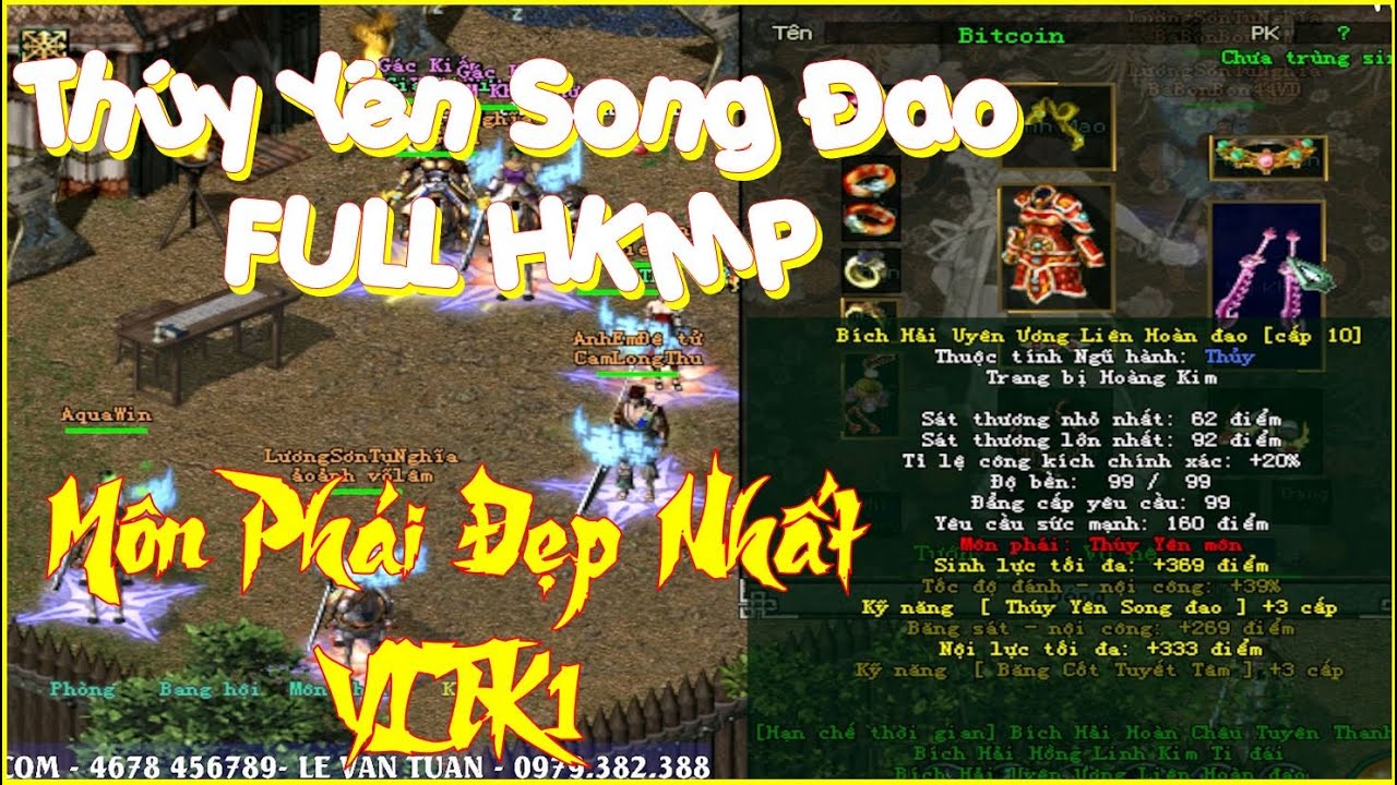 Bạn Đã Từng Thấy Thúy Yên Song Đao Full Hoàng Kim Môn Phái Bá Đạo Trong ...