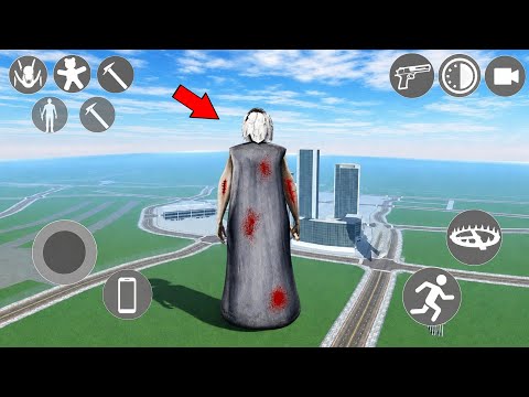 NEW GRANNY MODE IN INDIAN BIKE DRIVING 3D 😱 FRANKLIN ENTERED GRANNY HORROR HOUSE 