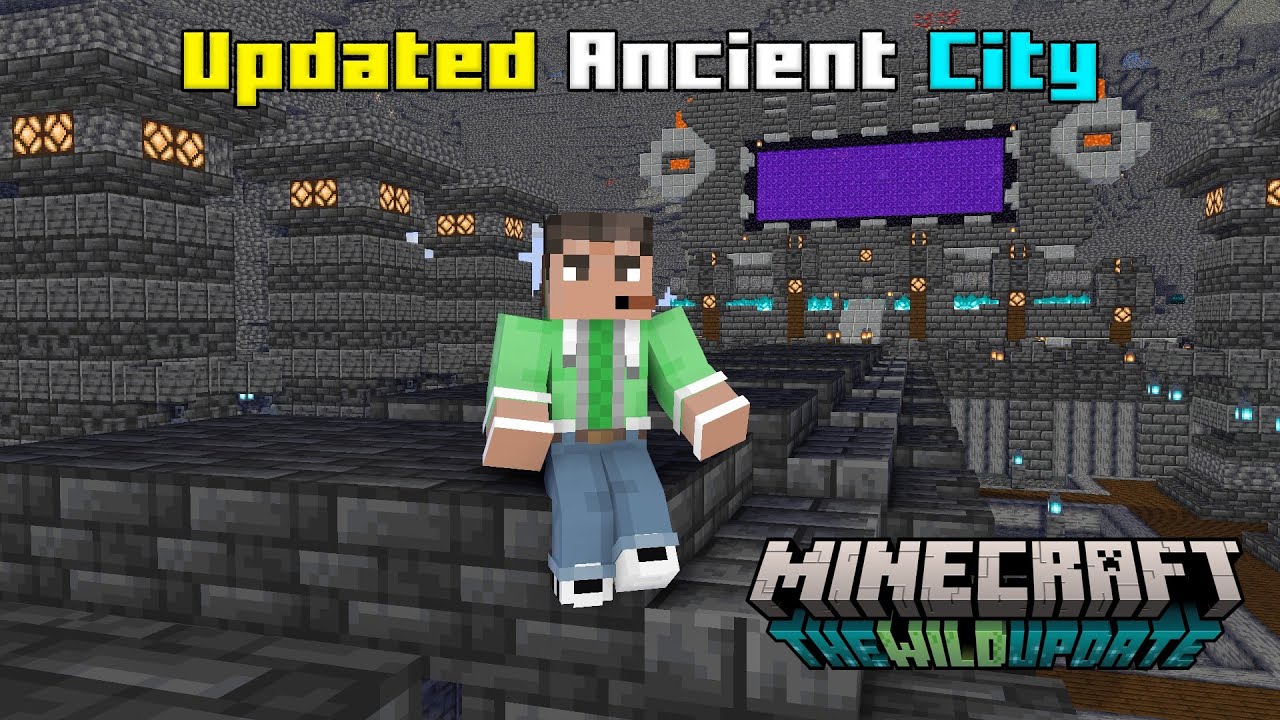 Updated Ancient City | Minecraft In Telugu | GMK GAMER - YouTube