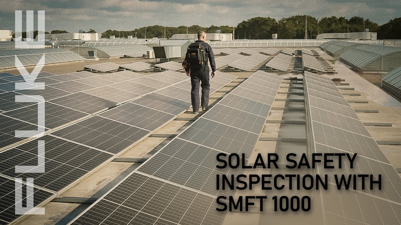 Solar Safety Inspection with SMFT 1000 - YouTube