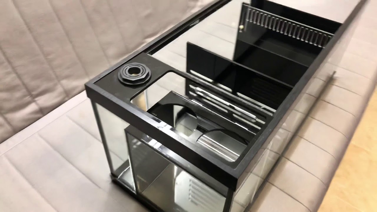 Triton refugium baffle kit finish - YouTube