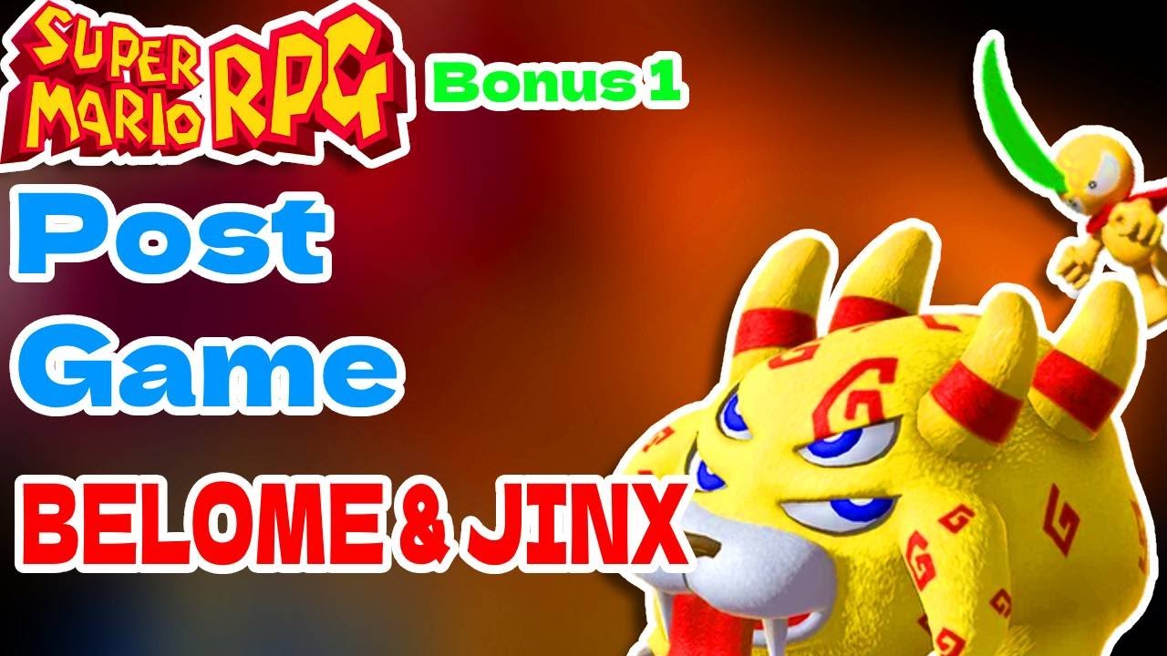 Super Mario RPG Post Game Belome and Jinx Fights [Bonus 1] - YouTube