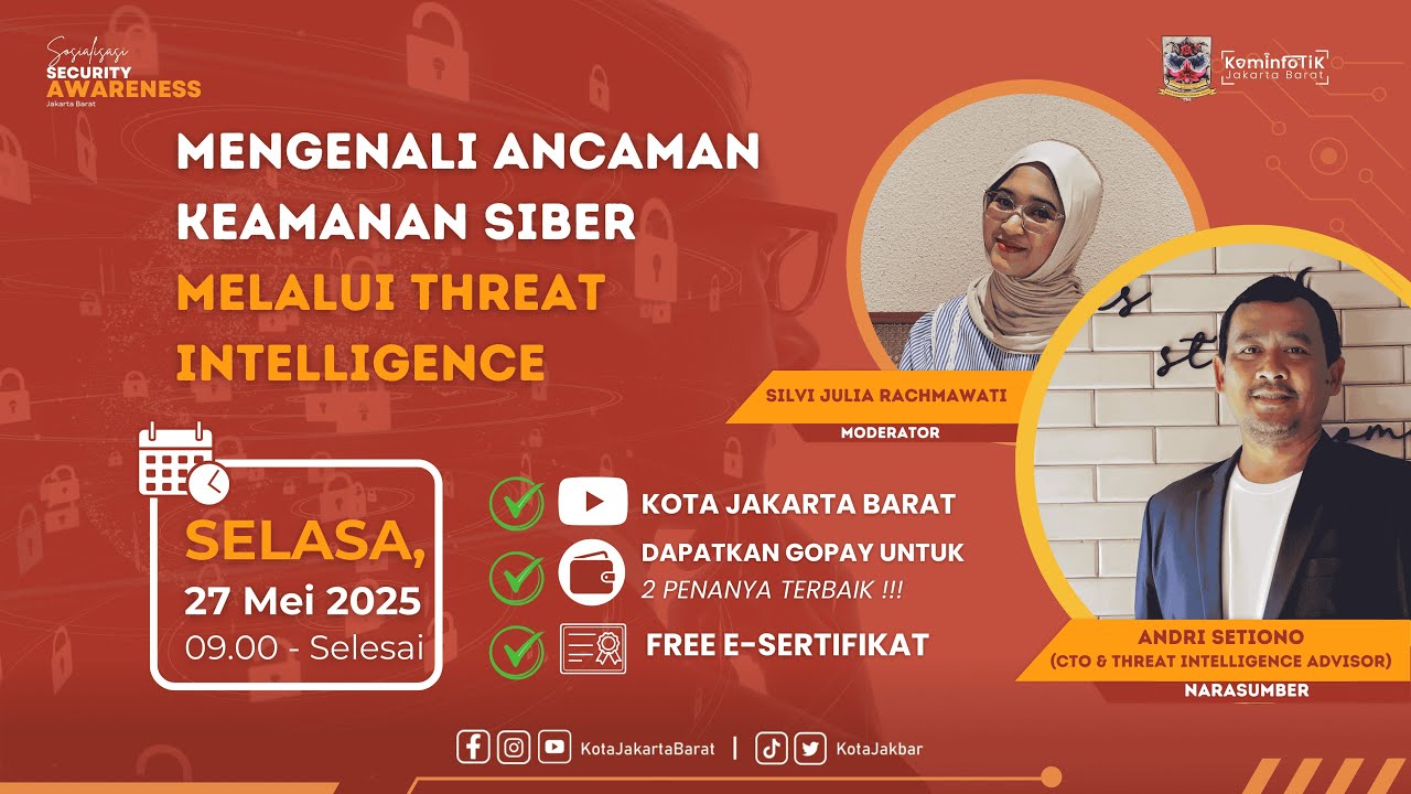 Security Awareness: Mengenali Ancaman Keamanan Siber Melalui Threat Intelligence - YouTube