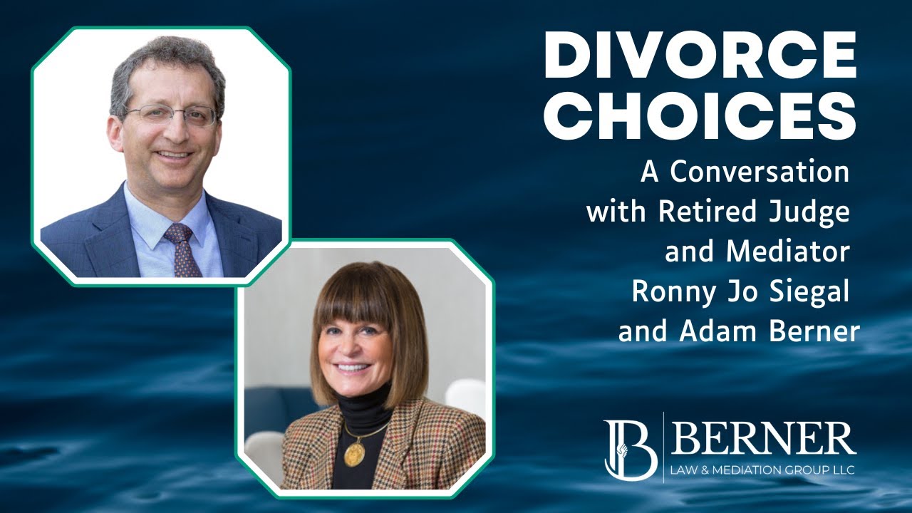 Divorce Choices A Conversation with Retired Judge and Mediator Ronny Jo ...