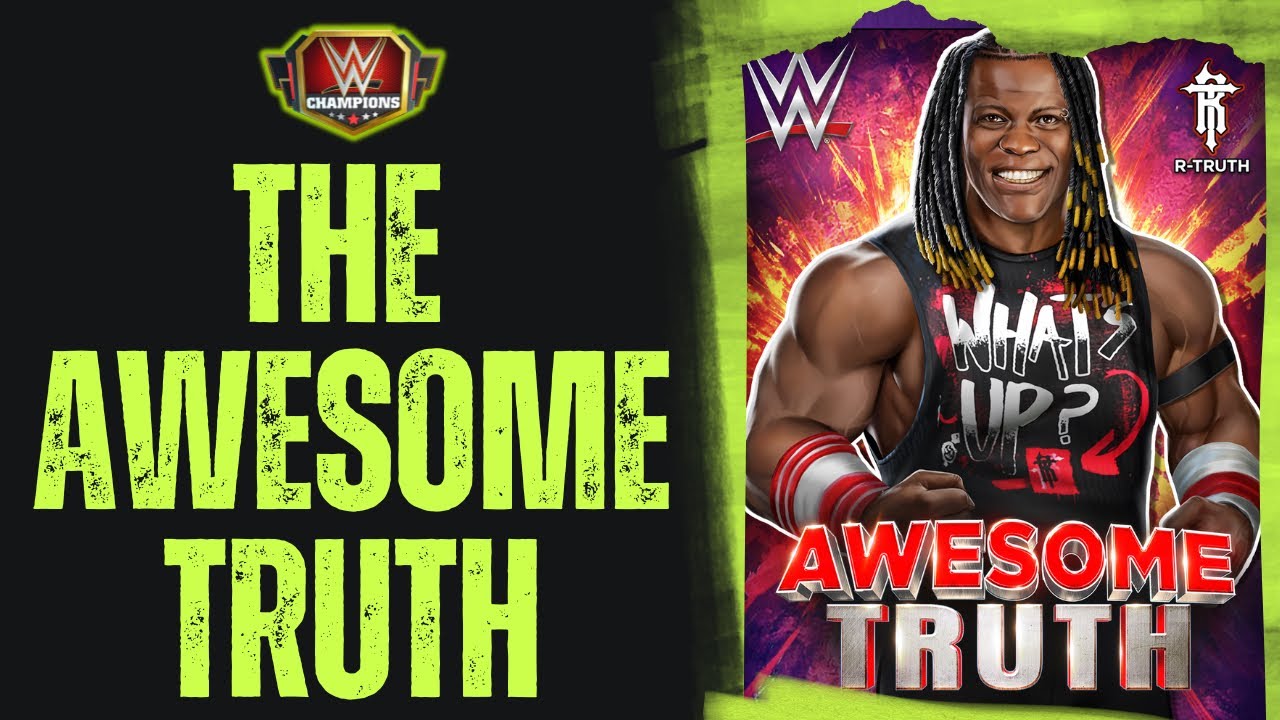 3 Builds For Awesome Truth- R Truth-WWE Champions - YouTube