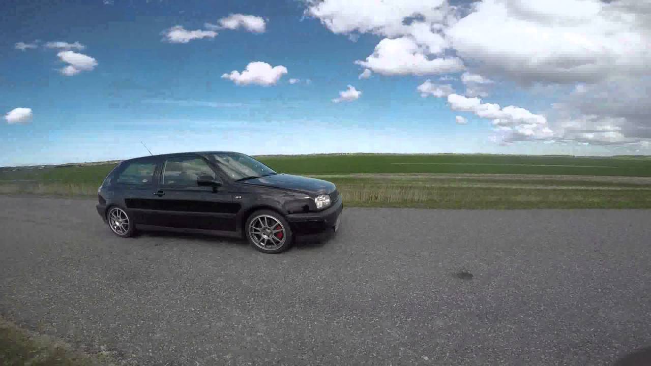 Golf MK3 GTI Turbo 16v ABF, tuned by JVK - YouTube