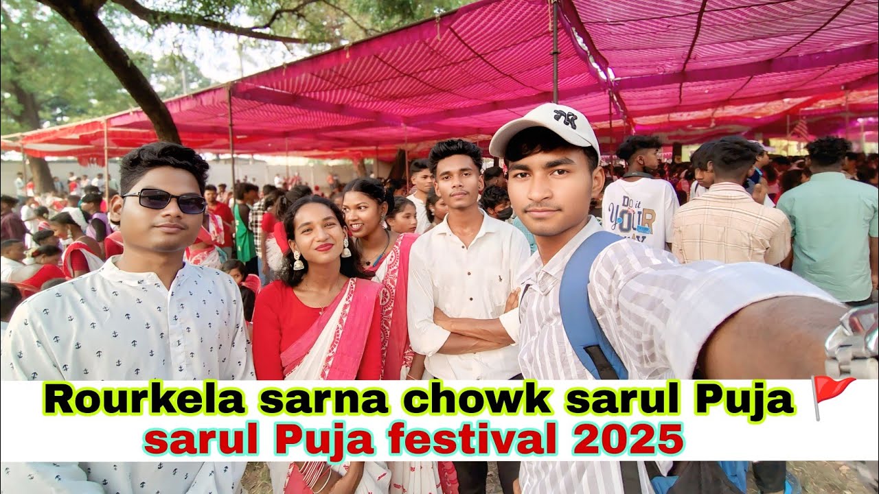 Rourkela sarna chowk sarul Puja 🚩 ll sarul Puja Rourkela ️ #sarulpuja # ...