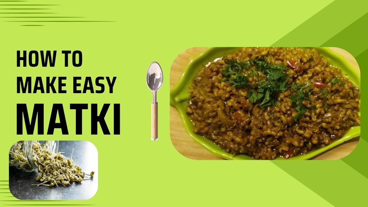 Easy homemade Matki recipe by fahmeeda😋| #fahmeedacookinghub #food # ...