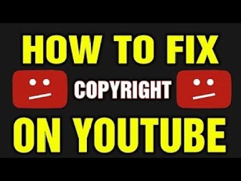 How To Fix/Remove Copyright issues on Youtube - YouTube