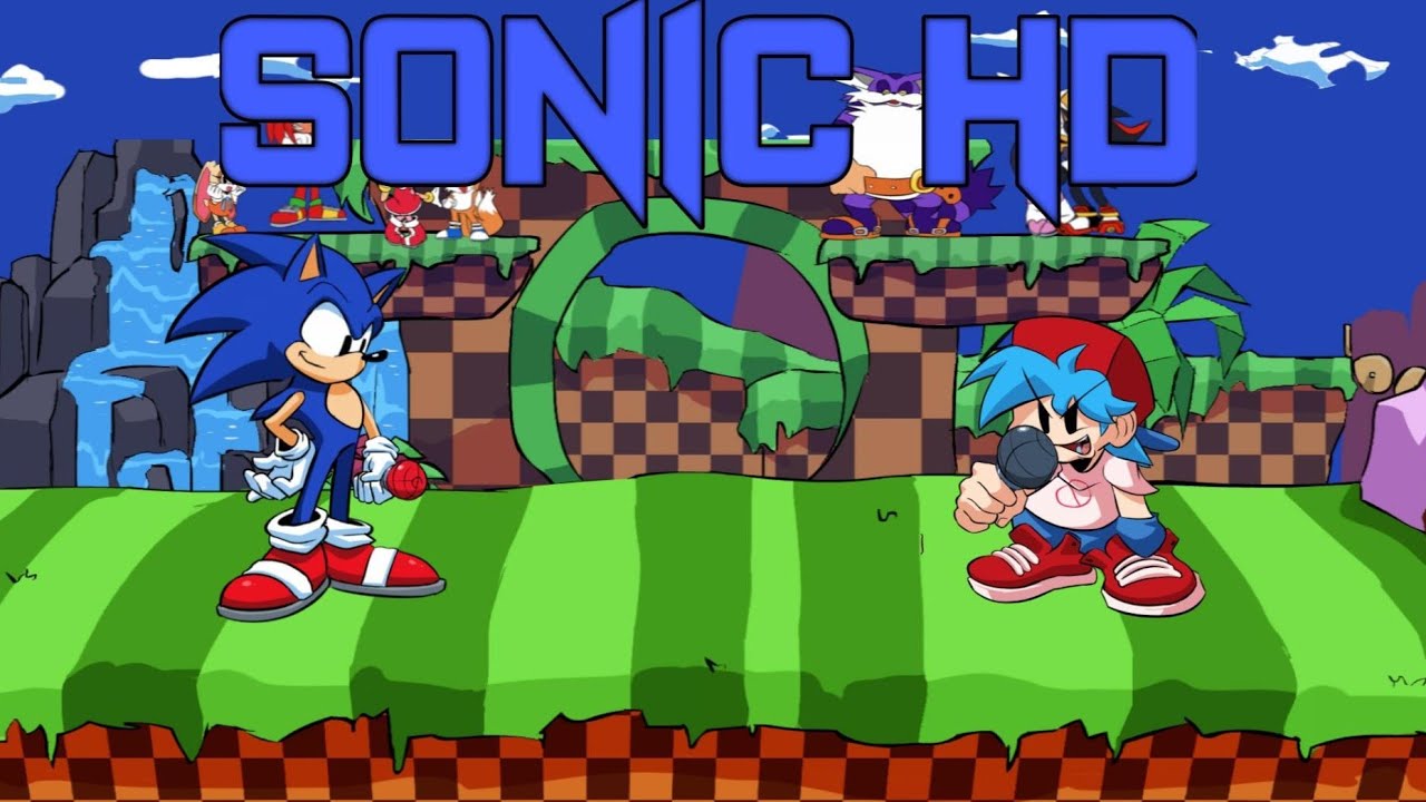 Fnf vs Sonic HD (HARD) - YouTube