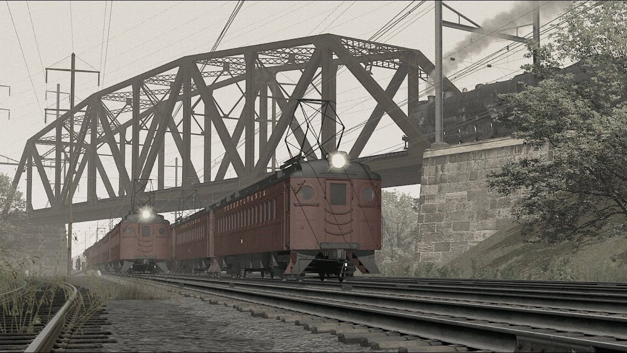 K&L Trainz PRR MP54 Electric Promo (Official) - YouTube