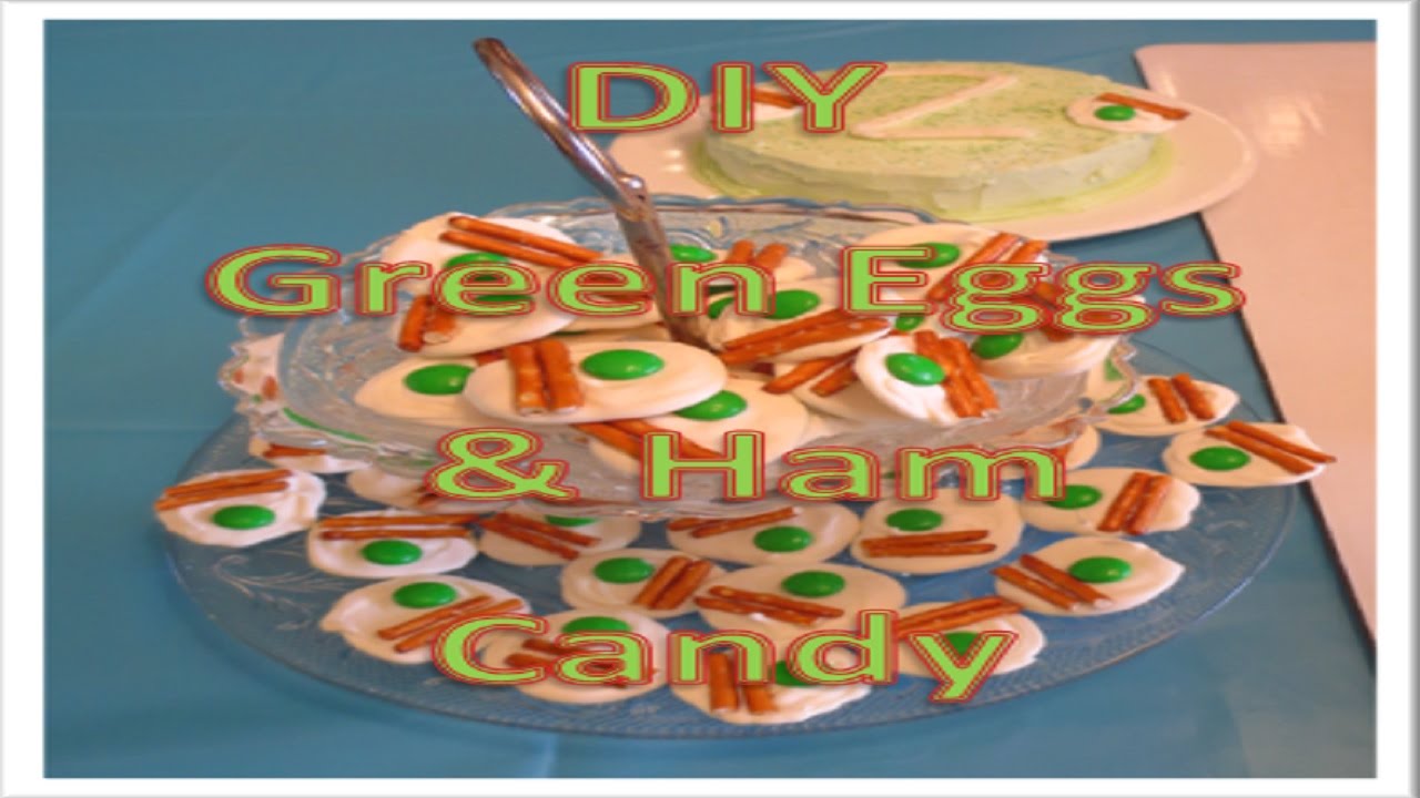 DIY Green Eggs & Ham Candy (Pinterest) - YouTube