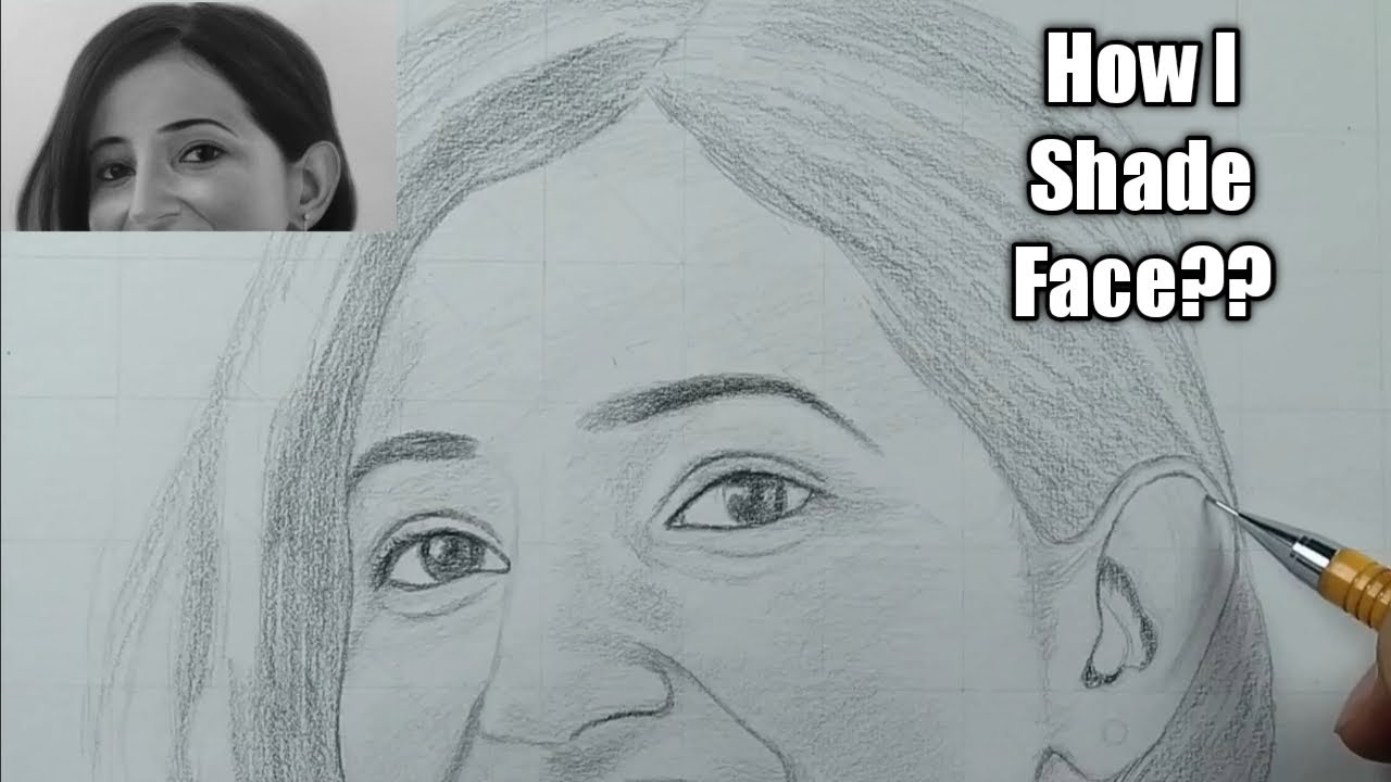 How I Shade Face | Tips For Face Shading - YouTube