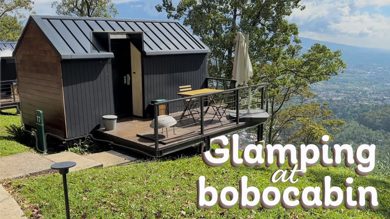 [ID/EN] Staycation: Glamping at bobocabin 🏕️ | 📍Coban Rondo, Malang ...
