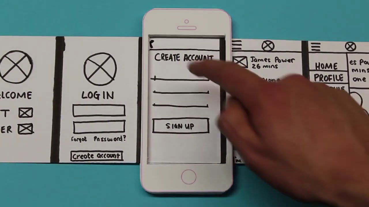 Mobile_Application_Design_:_Paper_Prototype_Video - YouTube