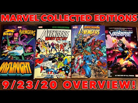 New Marvel Books 9/23/20 Overview!