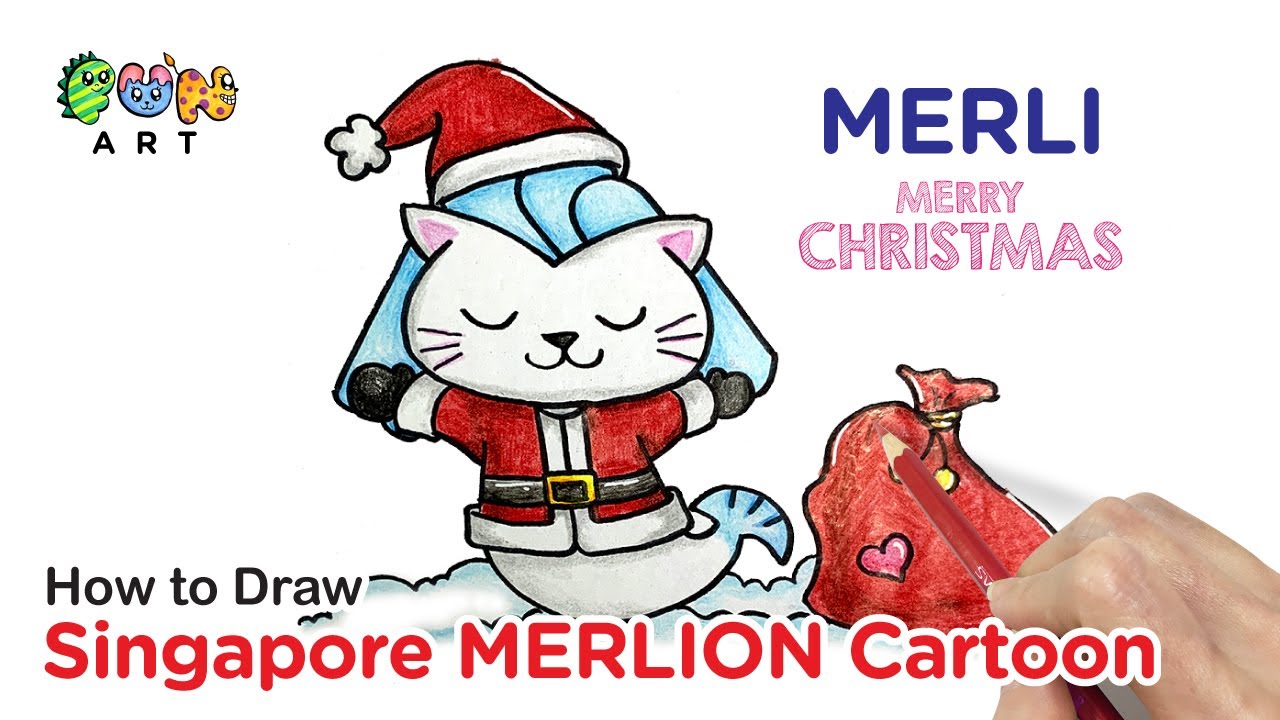 Merlion Cartoon