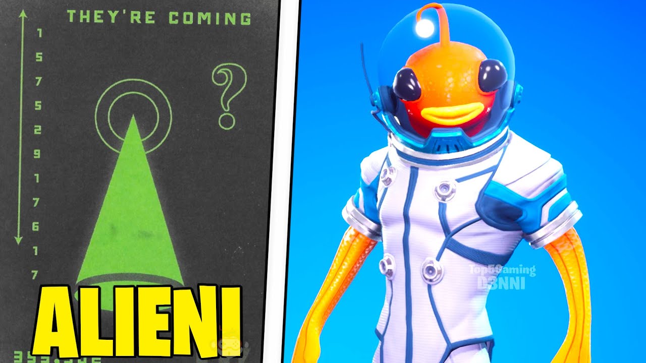 GLI ALIENI STANNO ARRIVANDO SU FORTNITE - NUOVI INDIZI SULLA STAGIONE 7 ...