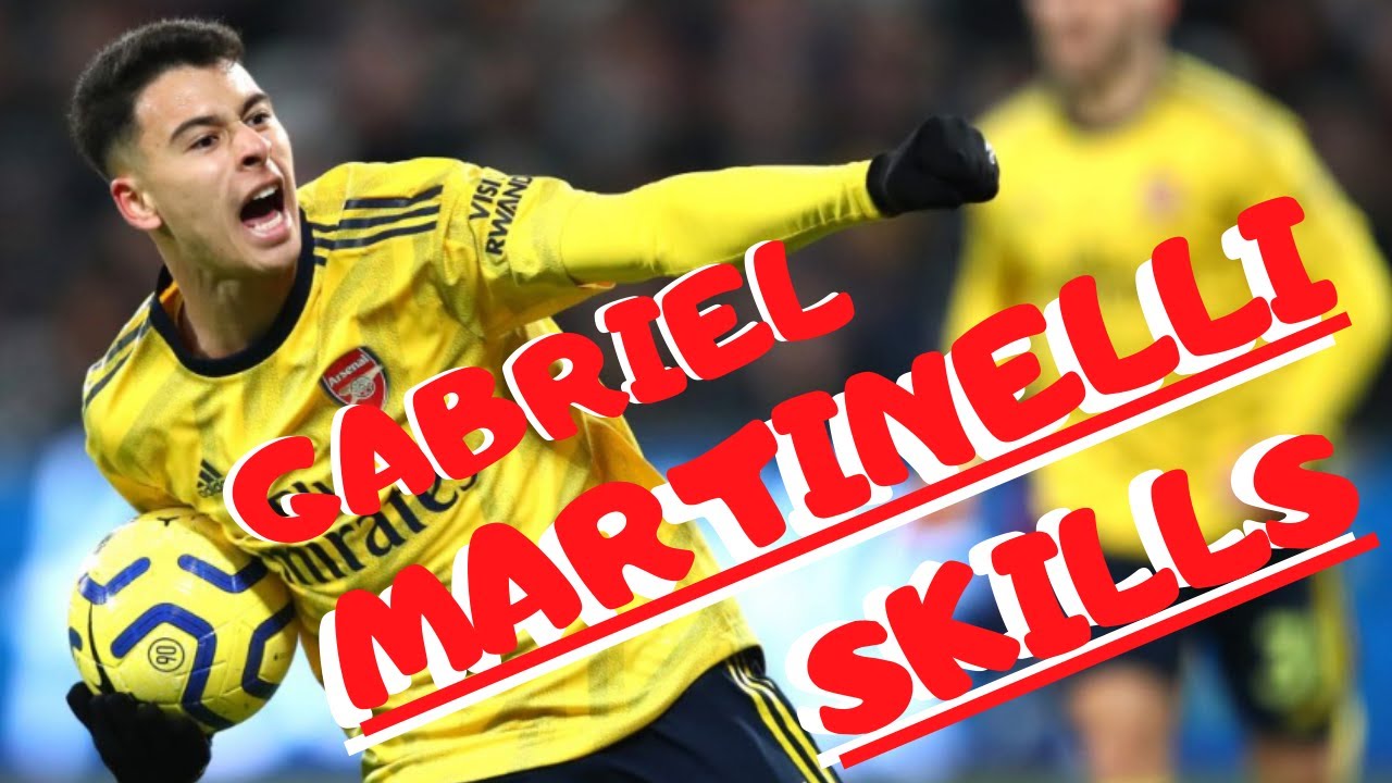 Gabriel Martinelli Skills | New Arsenal Star - YouTube