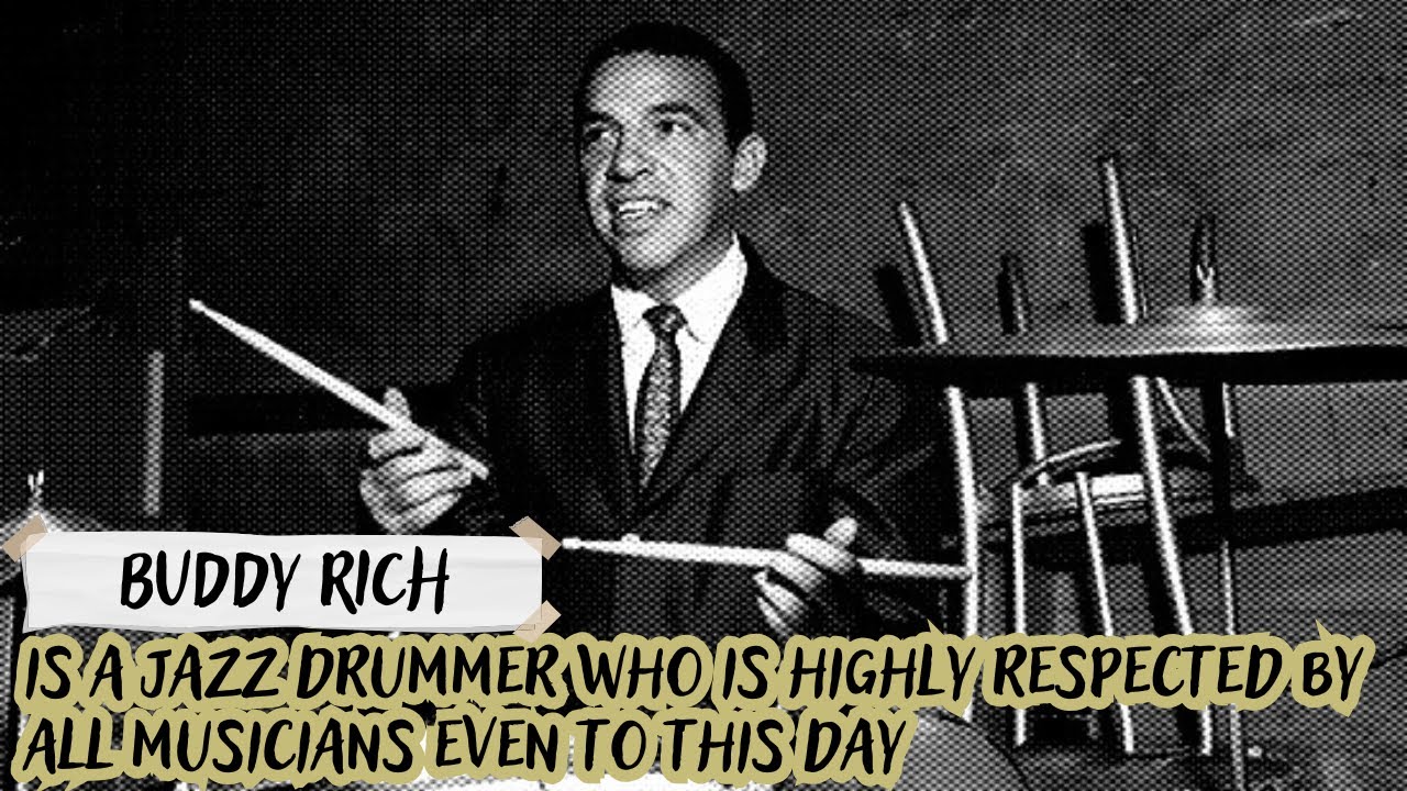 Buddy Rich His Parents Initially Focused On Developing His Career As a ...