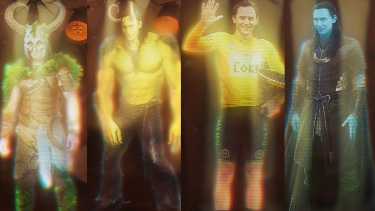 Loki all Variants from Episode 2 - YouTube