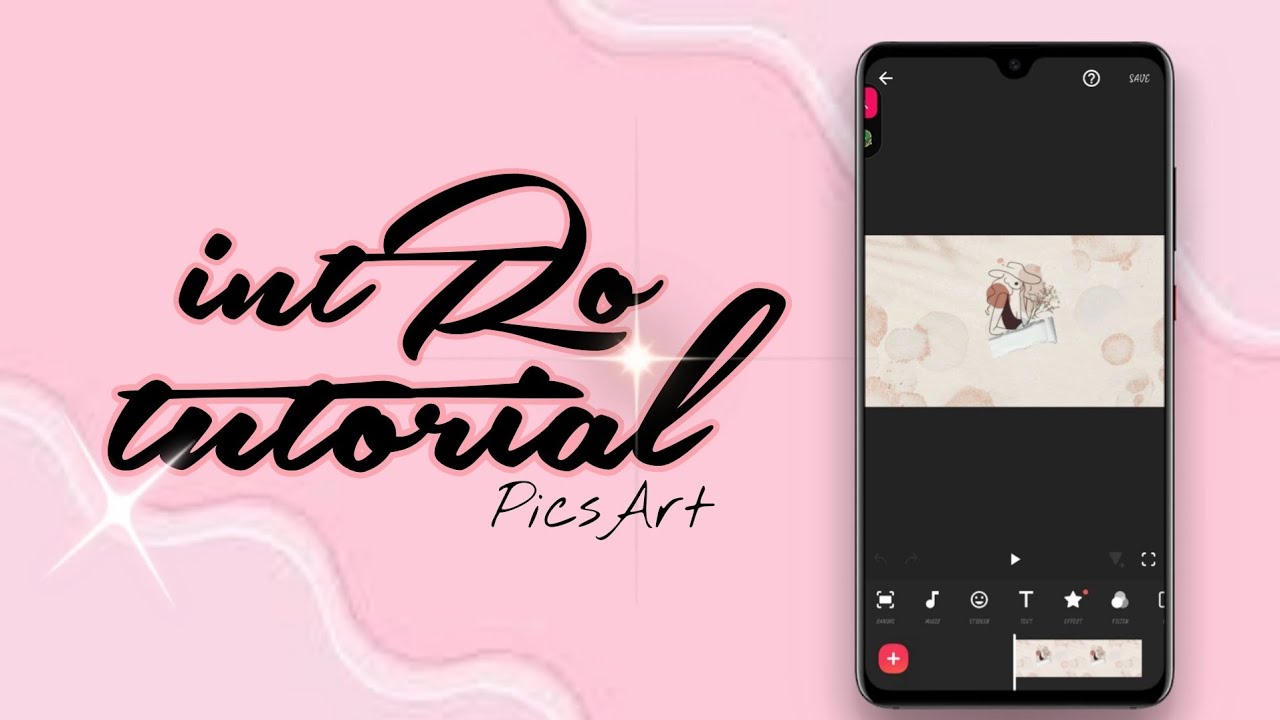 how to make animated intro in PicsArt... #youtubevideo - YouTube